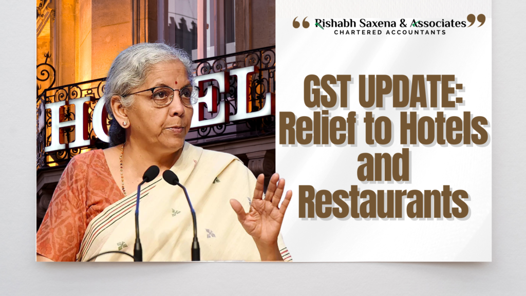 GST Update: Simplified GST Rates for Hotels and Restaurants Explained ...